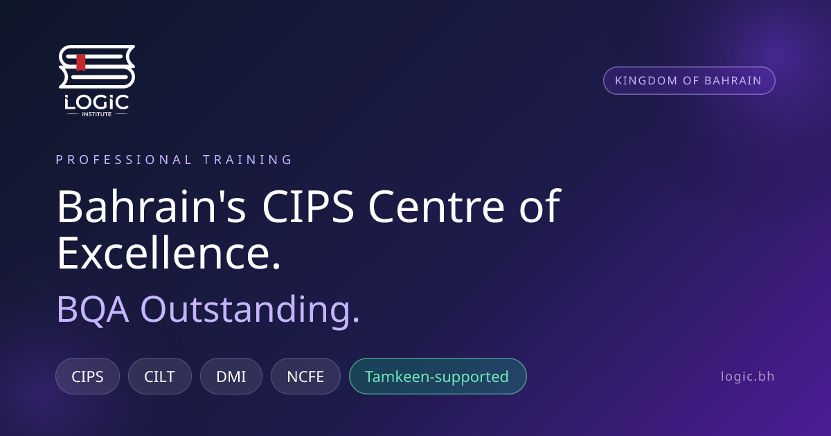 Approved Professional Training Institute in Bahrain | Logic Institute